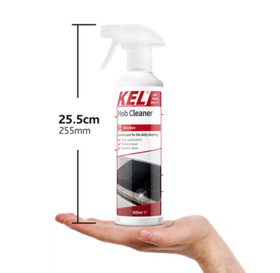 KEL - Hob Cleaner Spray, Grease Remover & Kitchen Cleaner Degreaser ...