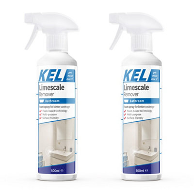 KEL - Limescale Remover Foam Spray, For Bathroom (2 x 500ml)
