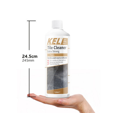 KEL - Tile Cleaner, Ready-To-Use Tile Grout Cleaning Spray - 1 Litre