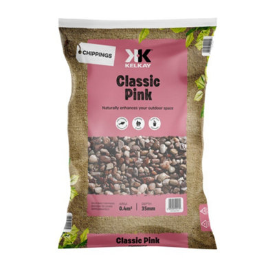 Kelkay Classic Pink Premium Aggregates Chippings 20Kg Large Pack
