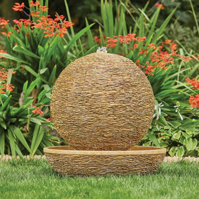 Kelkay Cotswold Sun Mains Plugin Powered Water Feature