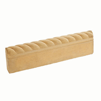 Kelkay Gold Full Rope Top Garden Edging - 575mm - York Gold - Pack of 40
