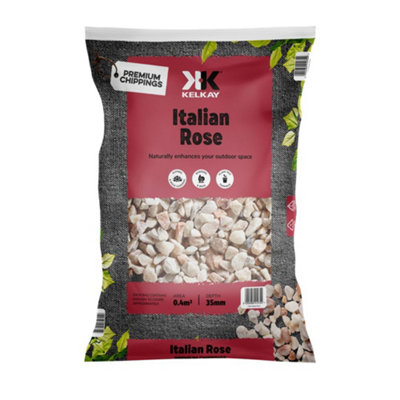 Kelkay Italian Rose Premium Aggregates Chippings 20Kg Large Pack