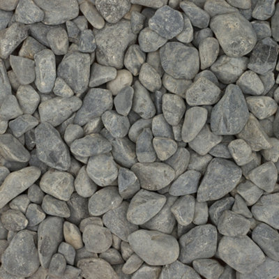 Kelkay Onyx Black Cobbles Premium Aggregates Cobbles Bulk Bag 750kg