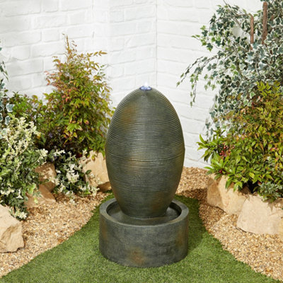 Kelkay Petite Ripple with Lights Mains Plugin Powered Water Feature ...