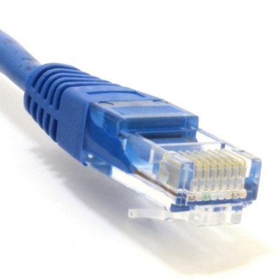 kenable Blue Network Ethernet RJ45 Cat5E-CCA UTP PATCH 26AWG Cable 15cm ...