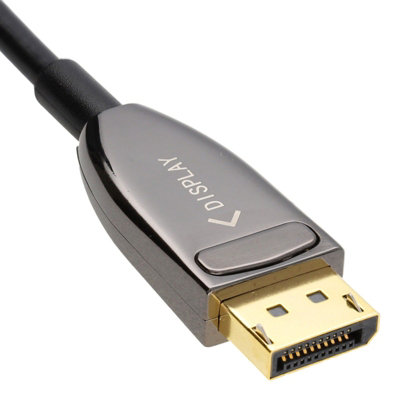 kenable DisplayPort v1.4 8K 30Hz 4K 120Hz AOC Hybrid Fibre Optic Long ...