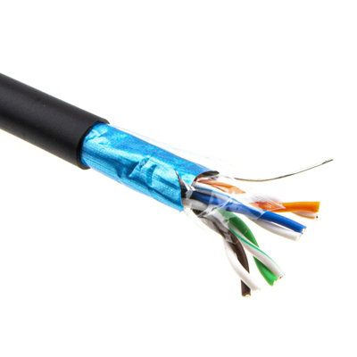 kenable External SHIELDED CAT5e Outdoor COPPER Ethernet Cable F/UTP ...