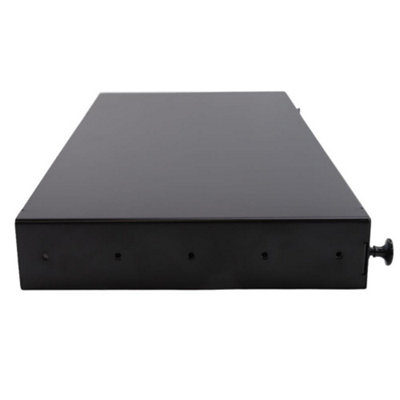 kenable Fibre Optic Patch Panel 48 port with 24 x LC Duplex MM Modules ...