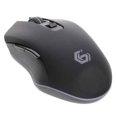 kenable Firebolt Wireless RGB Gaming Mouse Black Rechargeable 6 Button ...