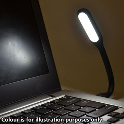 kenable Flexible LED Bright Light USB Powered Multi Purpose Laptop PC White