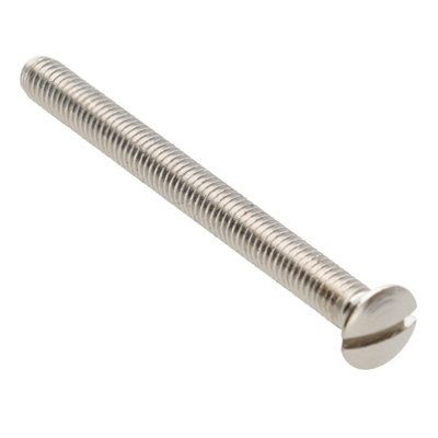 kenable ForgeFix Electrical Slotted Socket Screws 3.5x40mm (100 Pack)