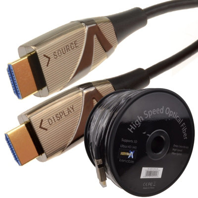 kenable HDMI Active Optical Cable AOC Fiber Optic HDR 4K 2160P ULTRA ...
