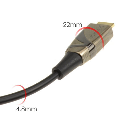 kenable HDMI Active Optical Cable AOC Fiber Optic HDR 4K 2160P ULTRA ...