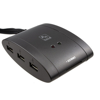 kenable Hub Master 8 in 1 PS2 Keyboard Mouse 3x USB Ports 3.5mm Mic ...