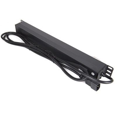 kenable PDU C13 Sockets 12 Way with C14 IEC Power Distribution Unit ...