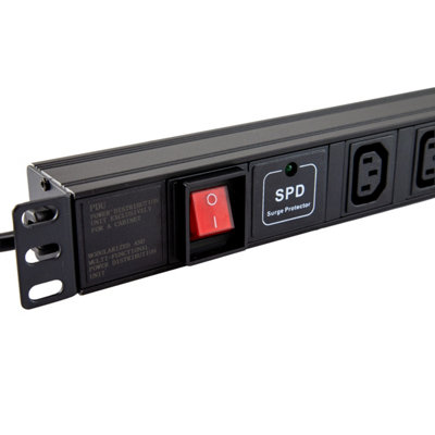 kenable PDU C13 Sockets 6 Way with UK Plug Power Distribution Unit ...