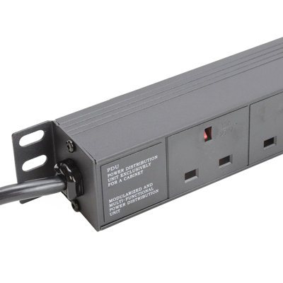 kenable PDU UK Sockets 10 Way to 16A Commando Power Distribution Unit ...