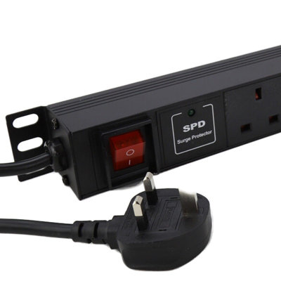 kenable PDU UK Sockets 10 Way with UK Plug Power Distribution Unit ...