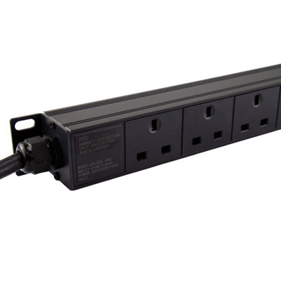 kenable PDU UK Sockets 8 Way with 32A Commando Plug Power Distribution ...