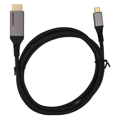 kenable Pro Metal USB-C to HDMI Lead 4K 60Hz UHD Cable Adapter Braided 2m