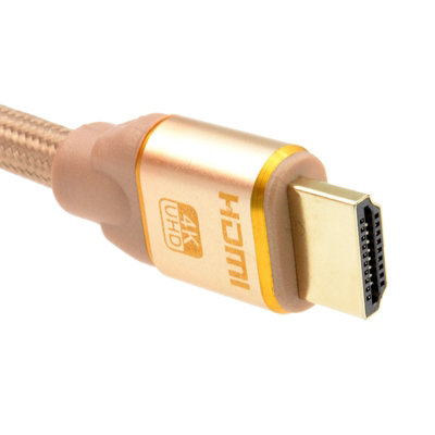 kenable PURE HDMI 2.0b 2160p 4k UHD TV Braided High Speed Cable Lead ...