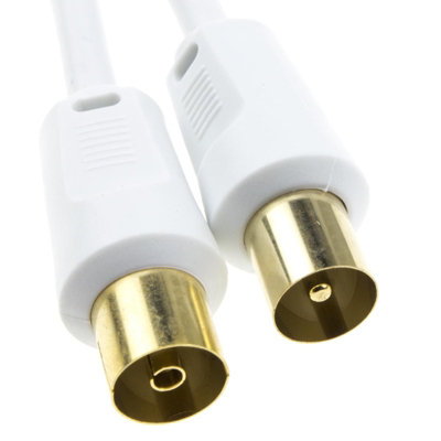 kenable RF Male to Female Extension Lead Freeview TV Cable & Male ...