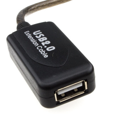 kenable USB 2.0 Hi-Speed Active Repeater Extension Cable A Plug to A ...