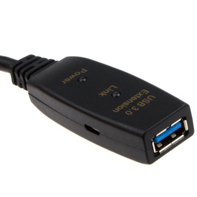 kenable USB 3.0 SuperSpeed Active Repeater Extension Cable A Plug to A ...