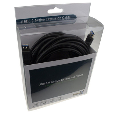 kenable USB 3.0 SuperSpeed Repeater Extension Cable A Male to Female ...
