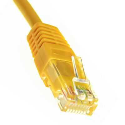 kenable Yellow Network Ethernet RJ45 Cat-5E UTP PATCH LAN COPPER Cable ...