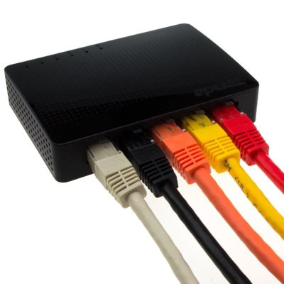 kenable Yellow Network Ethernet RJ45 Cat-5E UTP PATCH LAN COPPER Cable ...