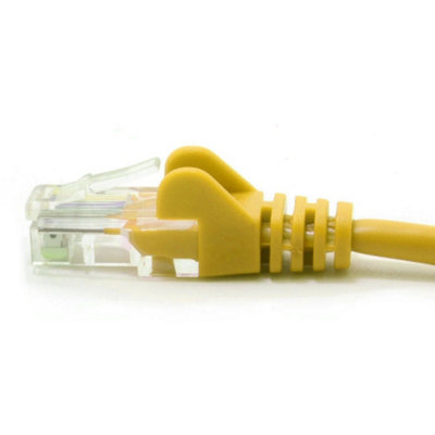 kenable Yellow Network Ethernet RJ45 Cat5E-CCA UTP PATCH 26AWG Cable ...