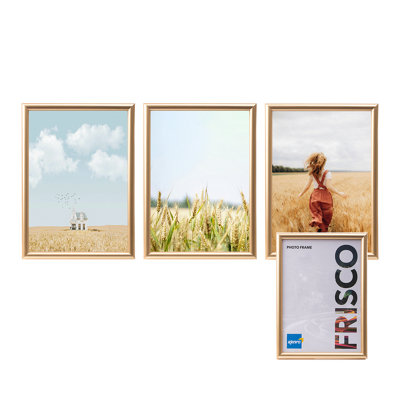 Kenro Box of 3 Frisco Series Gold Photo Frame 8x10 Inch / 20x25cm ...