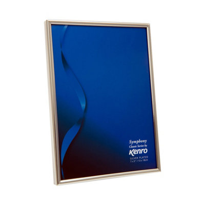 Kenro Silver Plated Photo Frame 8x10 Inch / 20x25cm Symphony Classic ...