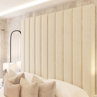 Kensington Luxury 70" Panelled Bed Frame with Premium Chelsea Mattress ...
