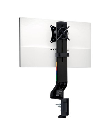 Kensington SmartFit Silver Space-Saving Single Monitor Arm