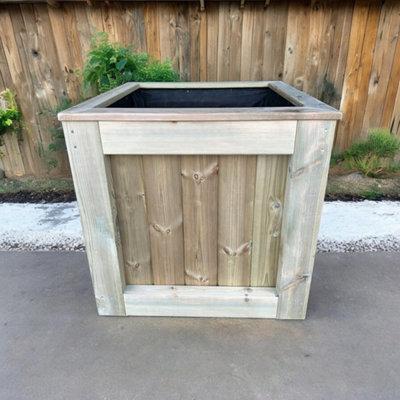 Kent Garden Planter - Pressure Treated Wood - L210 x W50 x H50 cm