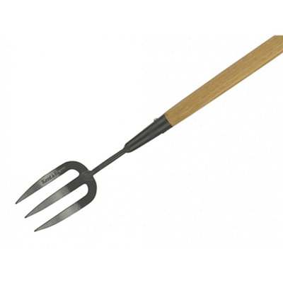 Kent & Stowe Long Handled Fork, Fsc Multi Colour (Carbon Steel Head)