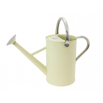 Kent & Stowe Metal Watering Can Vintage Cream (4.5 litre)