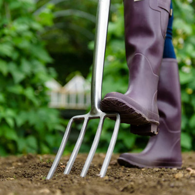 Kent & Stowe Stainless Steel Digging Fork, FSC