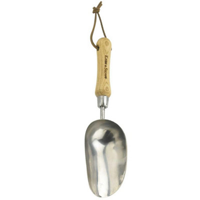 Kent & Stowe Stainless Steel Potting Compost Soil Scoop Heavy Duty Ash ...