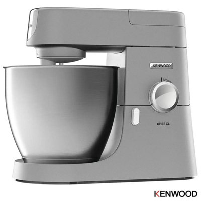 Kenwood Chef XL Stand Mixer KVL4100S, 6.7L Stainless Bowl, Planetary ...