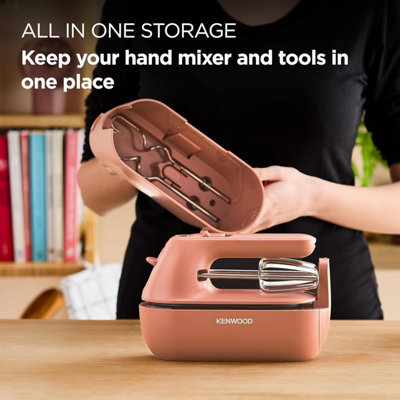 Kenwood QuickMix Go Portable Hand Mixer with Integrated Carrying Case ...