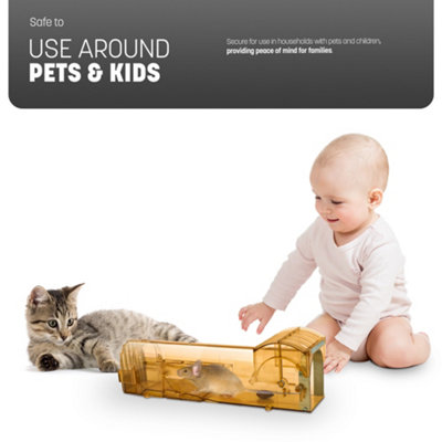 KEPLIN Humane Mouse Trap Brown 1pk