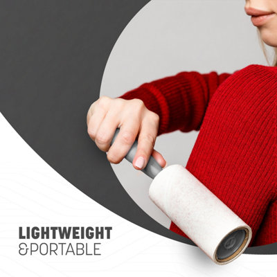 KEPLIN Lint Roller, 5 Sticky Replacement Heads with 1 Handle, 70 Sheet ...