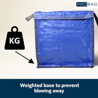 Kerbside Recycling Bag - BLUE 90 Litre Recycling Bag - Council ...