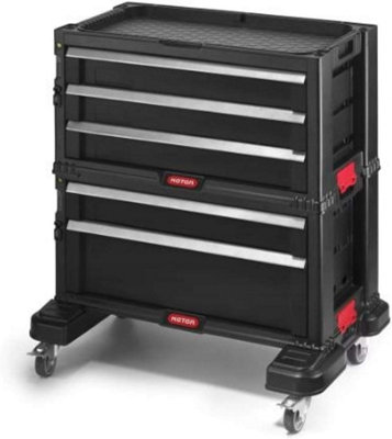 Keter 5 Drawer Trolley with Wheels- 237007