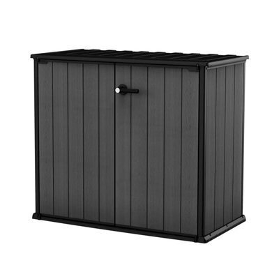 Keter Cortina Bella 4ft 6" x 2ft 4"1,000 Litre Vertical Outdoor Storage ...
