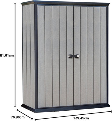 Keter High Store Vertical Outdoor Storage Shed
